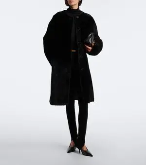 Loulou De Saison Elba Reversible Shearling Coat