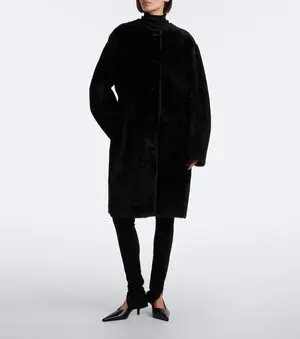 Loulou De Saison Elba Reversible Shearling Coat
