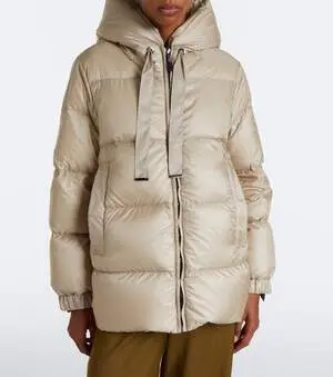Max Mara Hooded Down Jacket