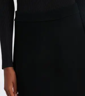 Simkhai Kasey Wool Midi Skirt