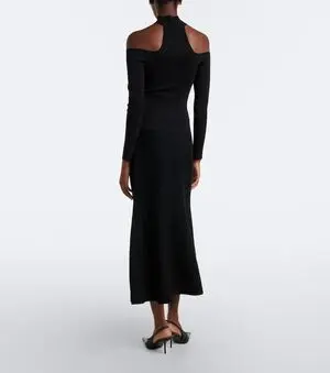 Simkhai Kasey Wool Midi Skirt