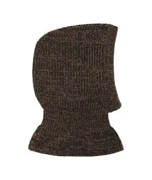 LEMAIRE Alpaca And Yak Balaclava - Brown