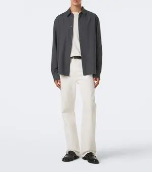Gabriela Hearst Abbe Cotton And Cashmere Shirt