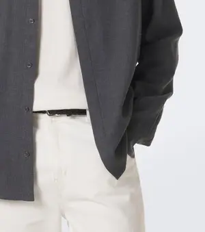 Gabriela Hearst Abbe Cotton And Cashmere Shirt