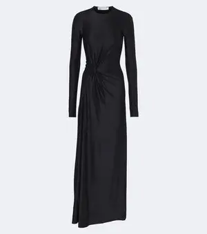 Victoria Beckham Florence Gathered Jersey Gown