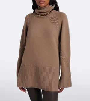 JOSEPH Loftus Oversized Cashmere Turtleneck Jumper