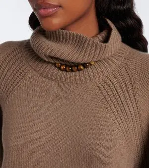 JOSEPH Loftus Oversized Cashmere Turtleneck Jumper