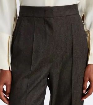 Max Mara Virgin Wool Wide Leg Pants