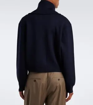 RÓHE Wool Zip-up Cardigan