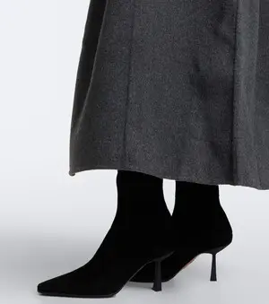 AQUAZZURA Sentier Suede Knee-high Boots