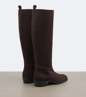 JIMMY CHOO Mave Suede Leather Knee-high Boots