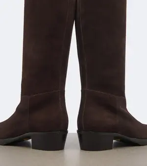 JIMMY CHOO Mave Suede Leather Knee-high Boots