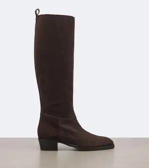 JIMMY CHOO Mave Suede Leather Knee-high Boots