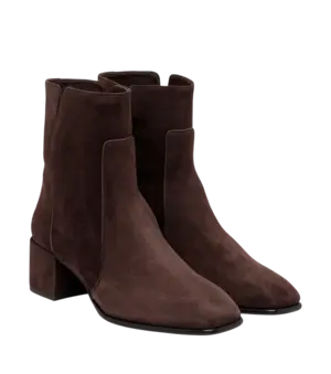 JIMMY CHOO Eliot Suede Ankle Boots - Brown