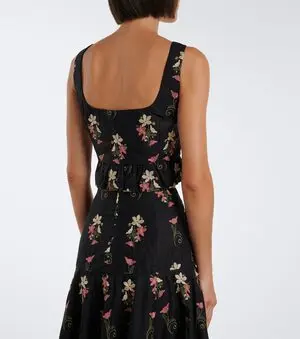 Agua Bendita Eslabón Cotton Poplin Top