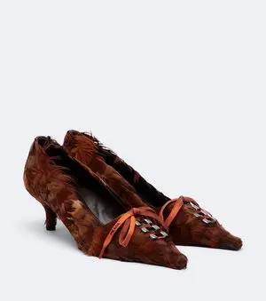 Prada Trimmed Pumps