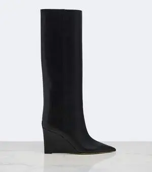 JIMMY CHOO Blake Leather Knee-high Boots