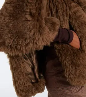 Max Mara Shearling Jacket