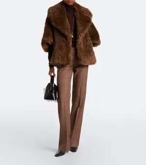 Max Mara Shearling Jacket