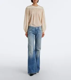 7 For All Mankind Low Flared Jeans