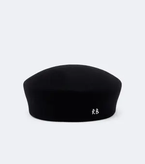 Ruslan Baginskiy Logo Wool Hat - Black