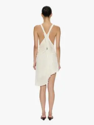 Christopher Esber Suspended Jersey Fluted Mini Dress