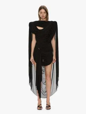 Christopher Esber Torrent Draped Mini Dress