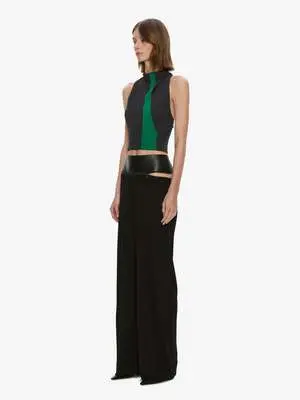 Christopher Esber Auto Upholstered Leather Trouser