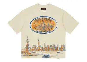 GODSPEED New York Skyline T-shirt - Bone