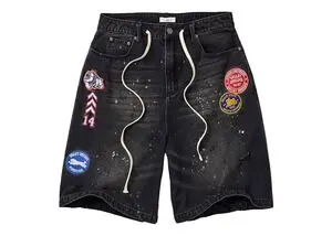 VALE FOREVER Paradise Jorts - Black