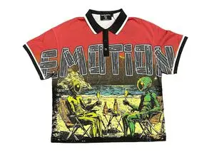 Mixed Emotion Paradise Shirt - Red