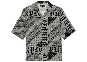 PURPLE BRAND Flag Bandana Shirt