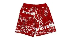 Mixed Emotion Graffiti Shorts