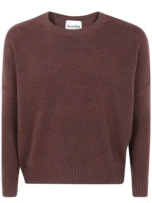 KUJTEN Sweater Cashmere "romelie - Brown