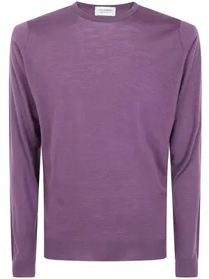 John Smedley Sweater Merino Wool "lundy - Pink