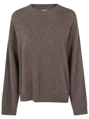 Loulou De Saison Sweater Crewneck "tristan Lds - Gray