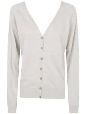 LISA YANG Sweater Knitted Cashmere "jiani - White