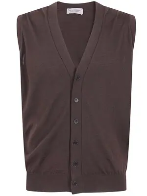 John Smedley Sweater Vest V-neck "bolton