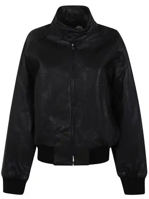 Studio Nicholson Jacket Leather "harrington - Black