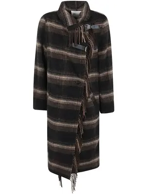 MARANT ETOILE Coat Long "gihan - Black