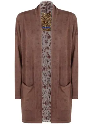 IN BED WITH YOU Jacket Reversible Shawl "zb53 268 Floral Print