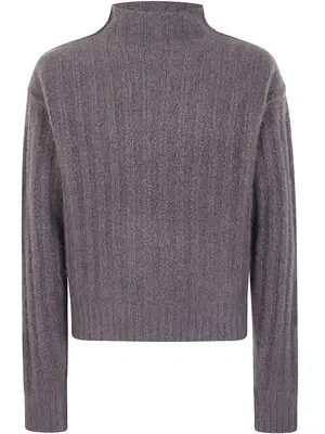 Rick Owens Sweater Cashmere 'turtle Neck - Gray