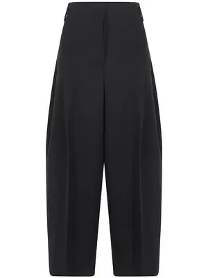 Jacquemus Pants Wool "le Pantalon Miami - Black