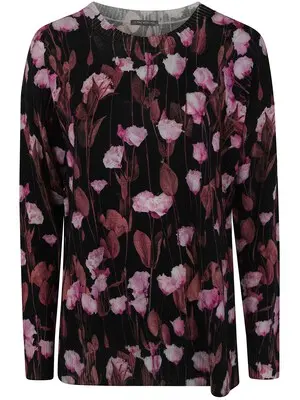 IN BED WITH YOU Sweater Floral Print "241 Floral And Geometric Print - Multi