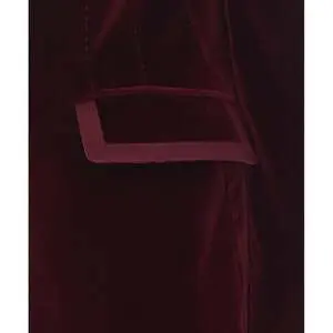 Dolce & Gabbana Single Breasted Velvet Jacket