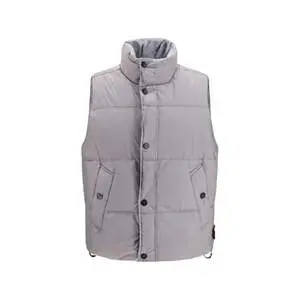 Stone Island Grey Jackets Waistcoats & Gilets - Gray