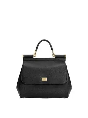 Dolce & Gabbana Large Sicily Tote Bag - Black