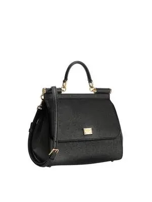 Dolce & Gabbana Large Sicily Tote Bag - Black