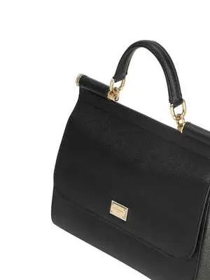 Dolce & Gabbana Large Sicily Tote Bag - Black