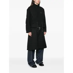Sacai Military Coat - Black
